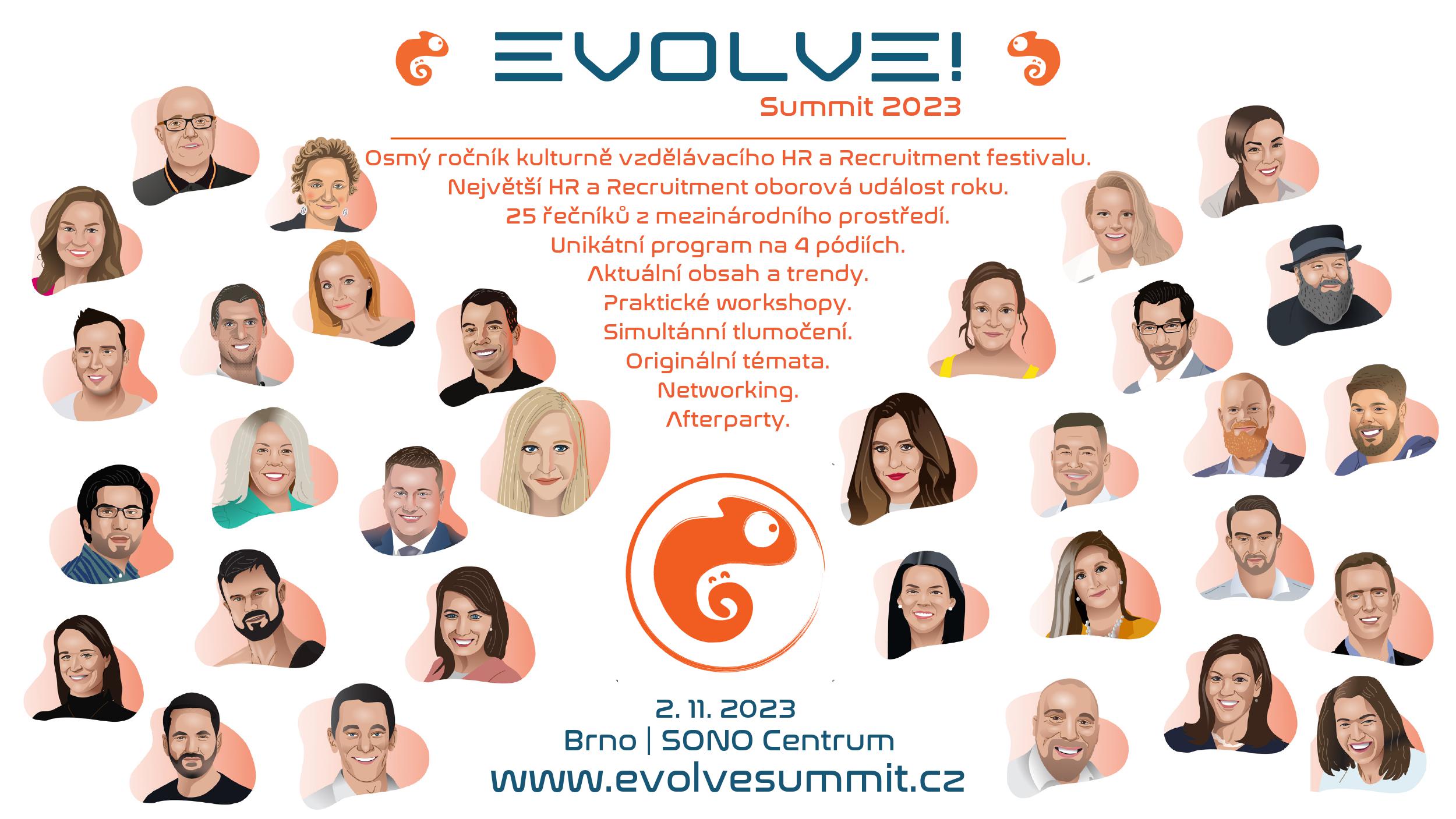 EVOLVE! Summit už dnes patří mezi ikonické HR konference. - Profi HR